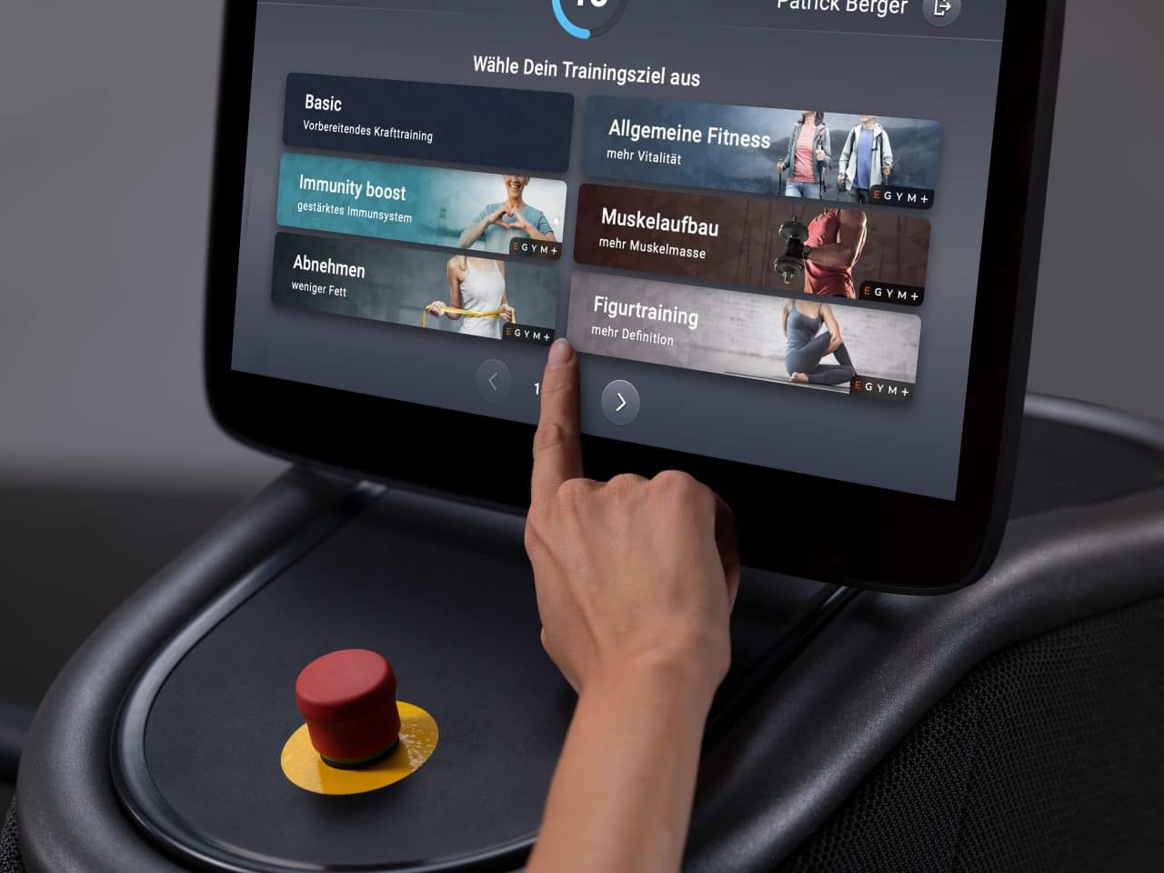 Smartes Krafttraining mit EGYM - beneFit Fitnessstudio